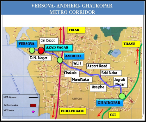 Mumbai Metro Updates 2024 : New Routes, Maps, Stations List, Lines