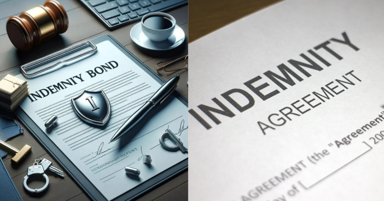 what is Indemnity Bond: types, uses and rights of bond